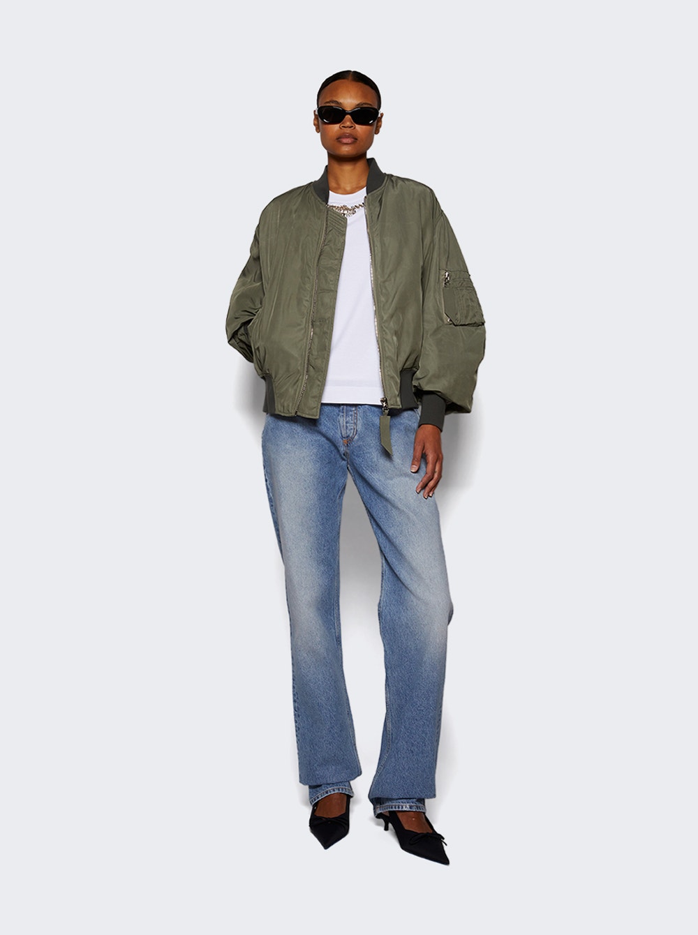 ATTICO Straight Leg Jeans